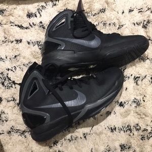 Nike | Shoes | All Black Sleek Nike Hyperdunks Only Worn Once | Poshmark